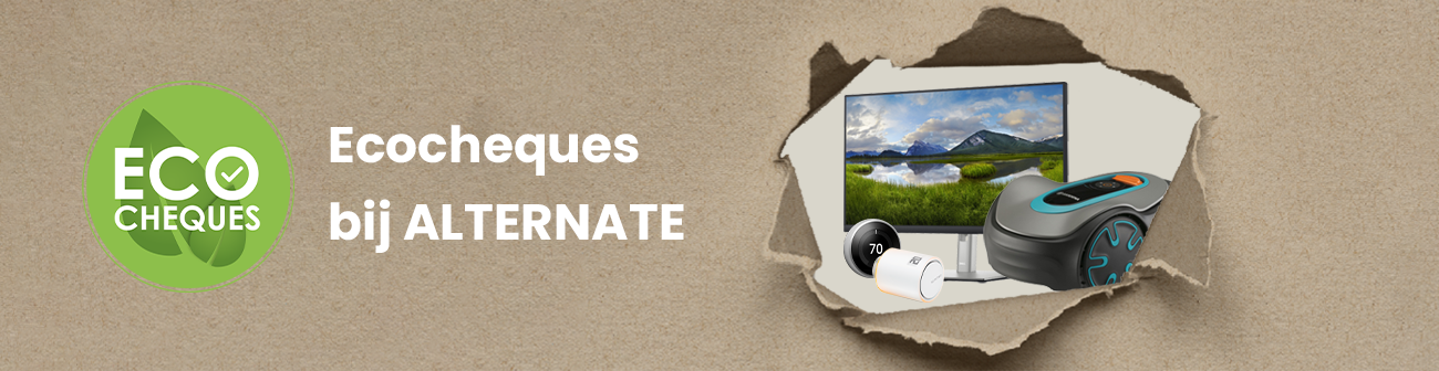 Koop ecologische producten met je ecocheques! | ALTERNATE
