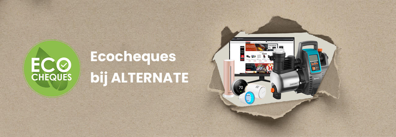 Ecocheques gekregen? Koop er groene producten mee! | ALTERNATE