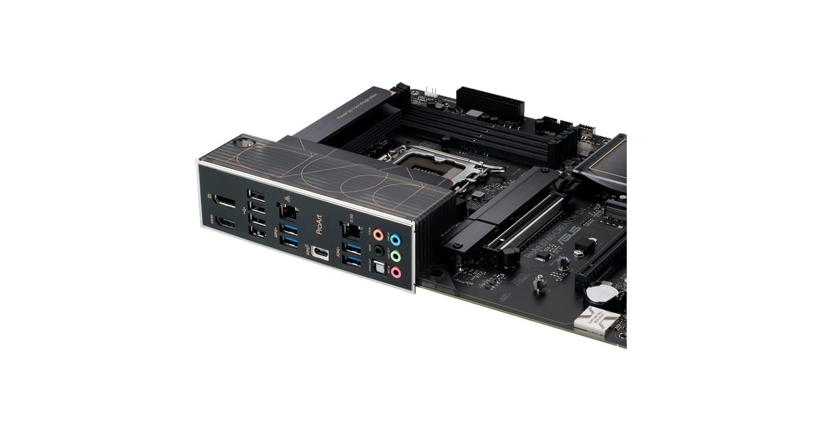 ASUS ProArt B760-CREATOR socket 1700 moederbord Zwart/brons, RAID, 2 ...