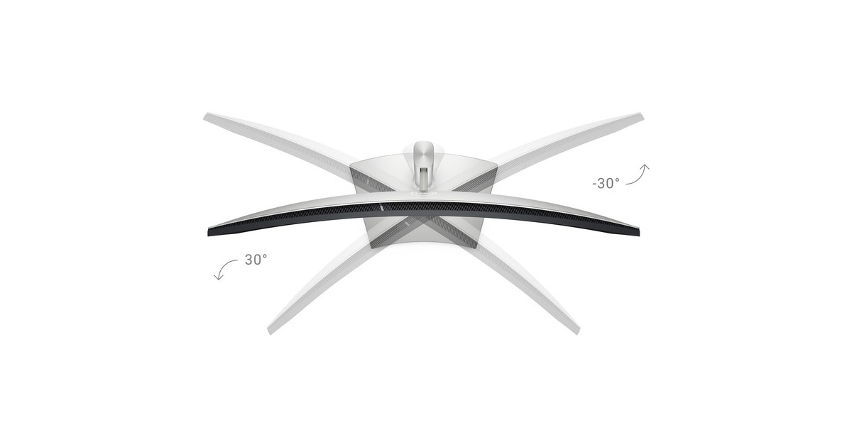 Dell UltraSharp U4025QW 39.7" 4K UHD Curved UltraWide monitor Zilver ...