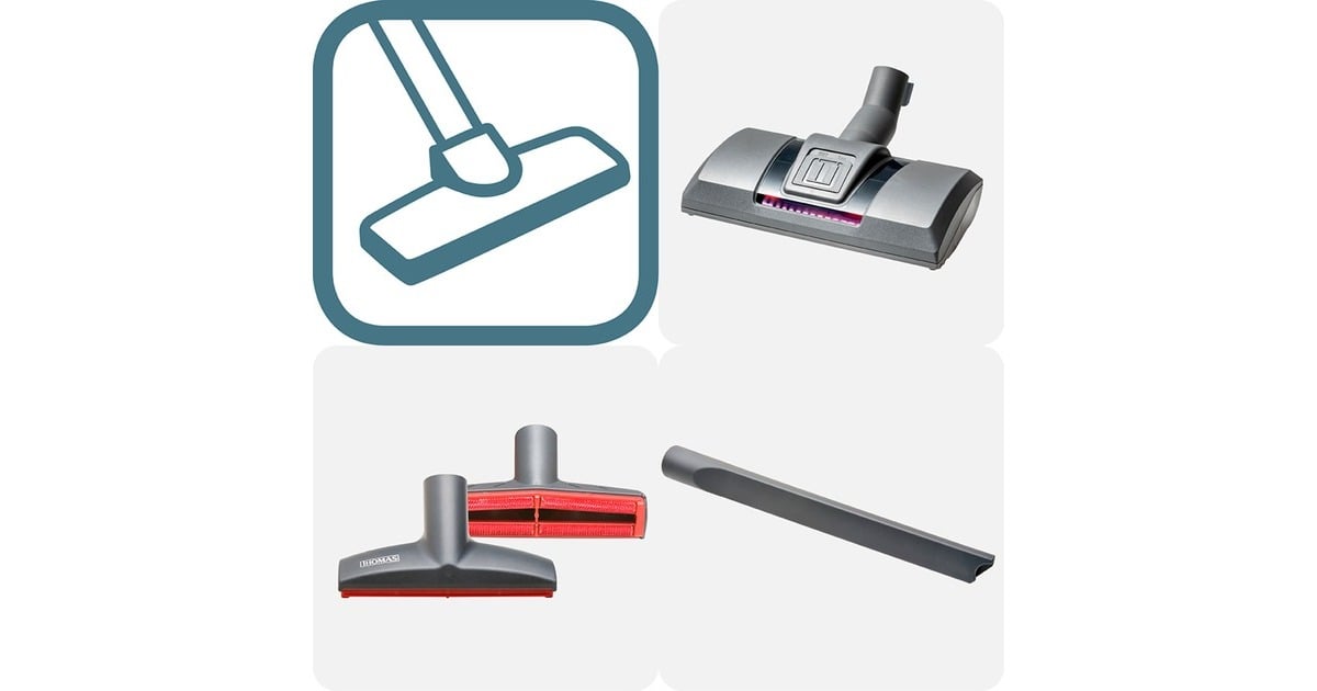 Thomas Stofzuiger Pet & Family AQUA+ tapijt- en vloerreiniger Grijs/oranje