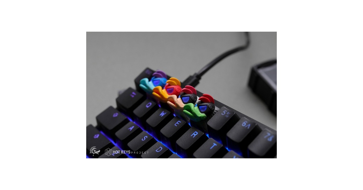 Ducky League - Rocket keycaps