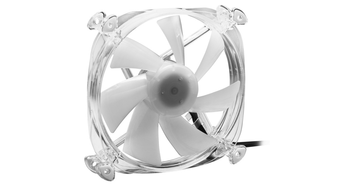 Sharkoon SHARK Disc RGB case fan Transparant