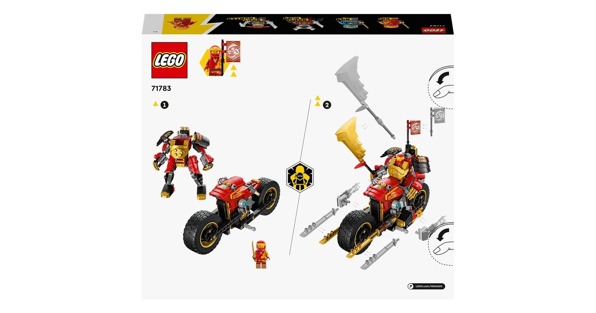 LEGO Ninjago - Kai’s Mech Rider EVO Constructiespeelgoed 71783