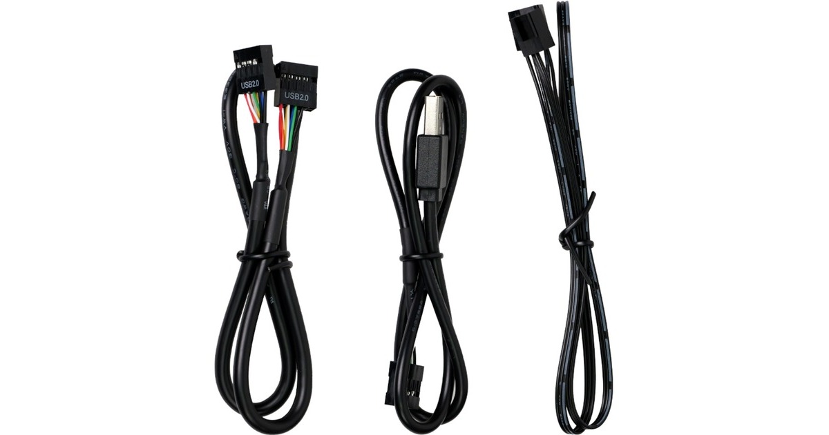 Lian Li Edge Gold hub fancontroller Zwart