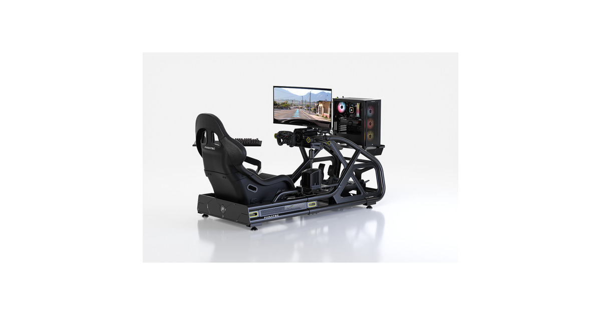 Fanatec ClubSport Cockpit racing simulator Zwart