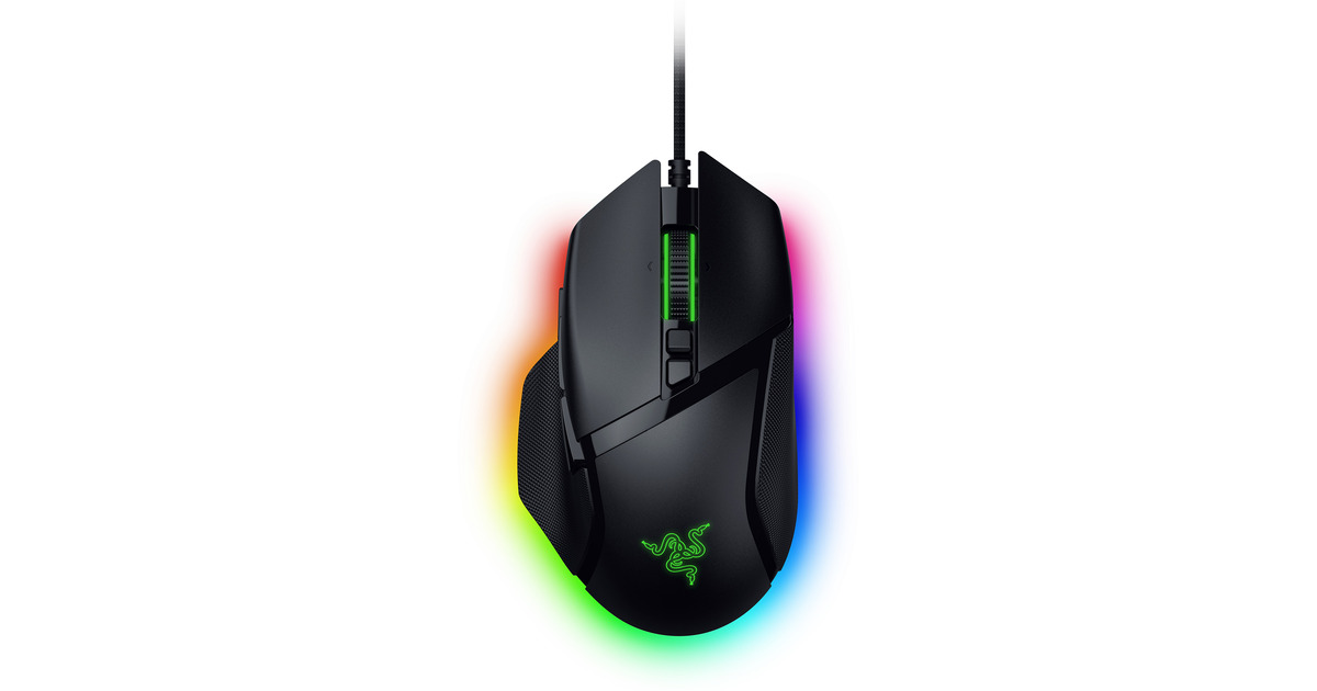 Razer Basilisk V3 35K gaming muis Zwart, 35000 DPI, Razer Chroma RGB