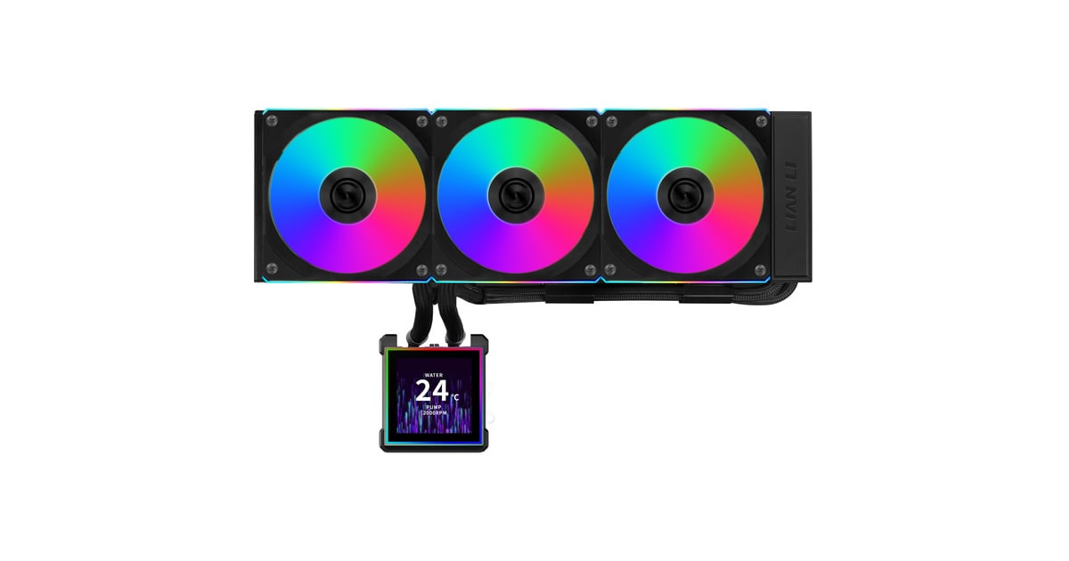 Lian Li HydroShift II LCD-S 360C waterkoeling Zwart