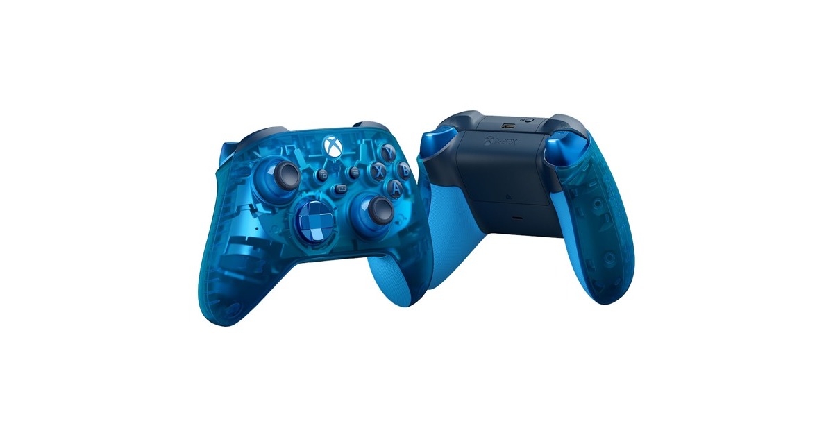 Microsoft Xbox Wireless Controller - Sky Cipher Blauw, Bluetooth