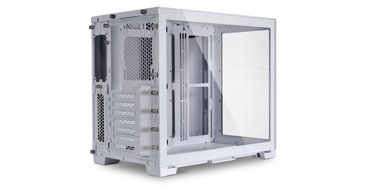 Lian Li O11 Dynamic MINI Snow edition mini tower behuizing Wit | 2x USB ...
