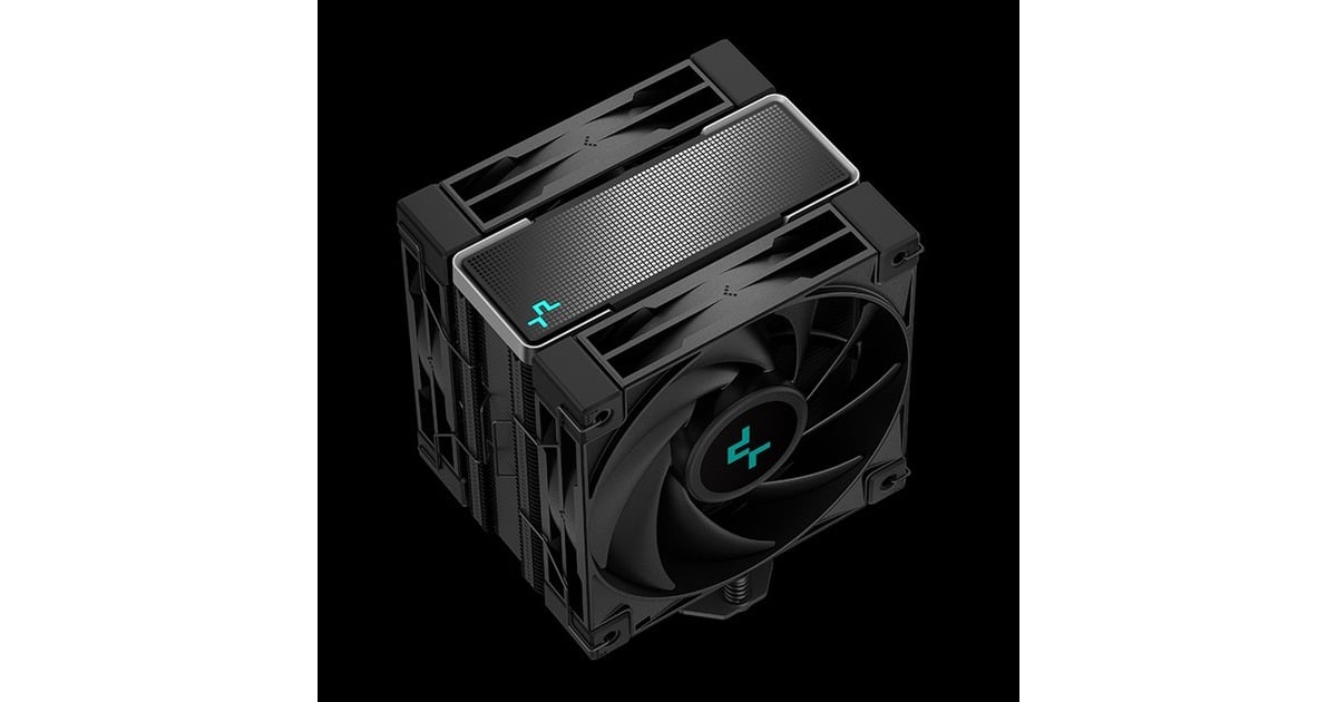 Deepcool AK400 Zero Dark Plus CPU-koeler Zwart