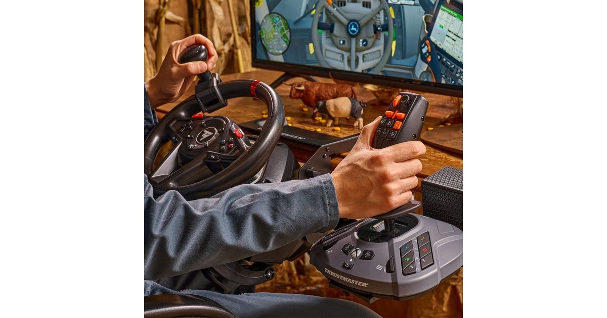 Thrustmaster SimTask FarmStick joystick Grijs/zwart, Pc, Xbox Series X|S