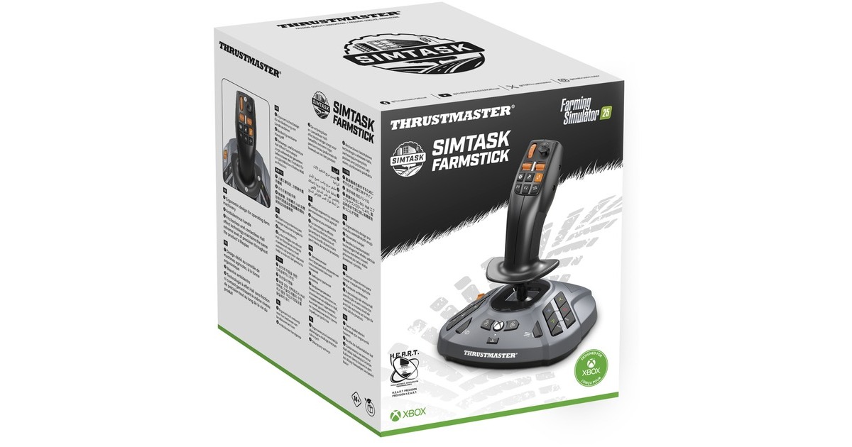 Thrustmaster SimTask FarmStick joystick Grijs/zwart, Pc, Xbox Series X|S