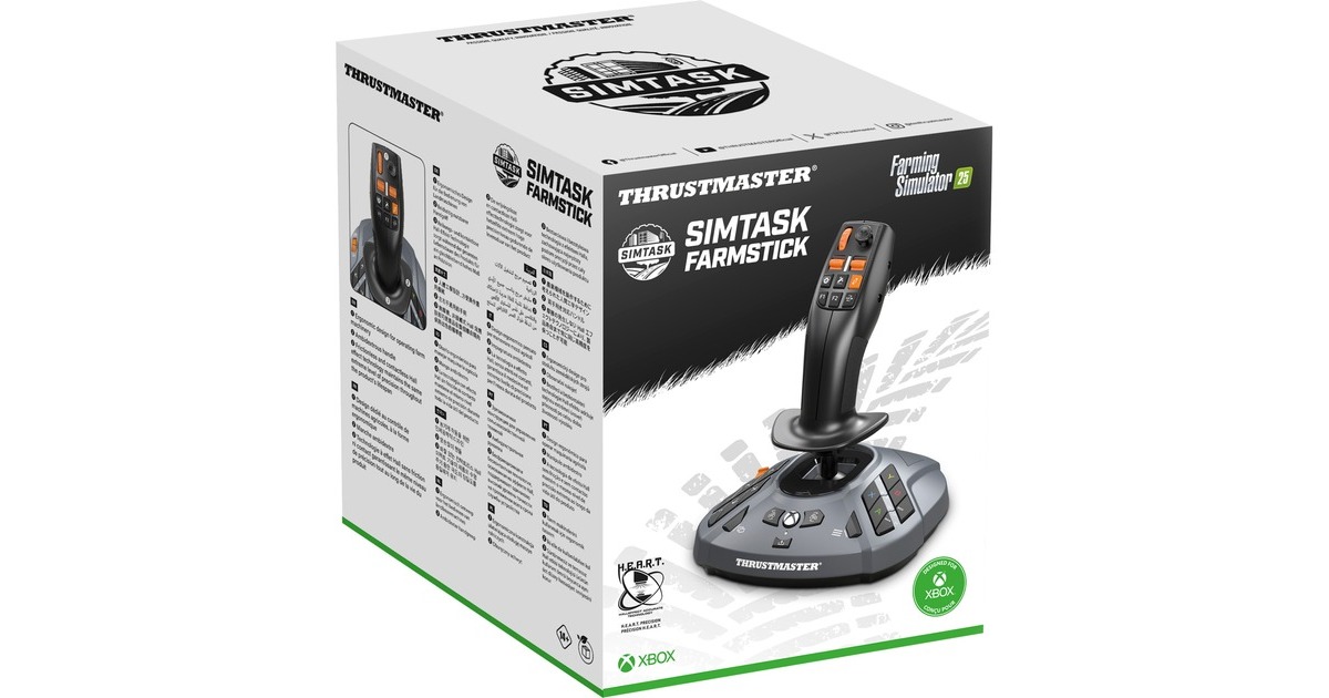 Thrustmaster SimTask FarmStick joystick Grijs/zwart, Pc, Xbox Series X|S