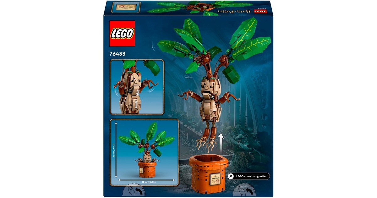 LEGO Harry Potter - Mandragora Constructiespeelgoed 76433