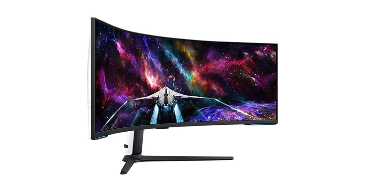Samsung Odyssey Neo G95NC 57" 8K UHD Curved UltraWide gaming monitor ...