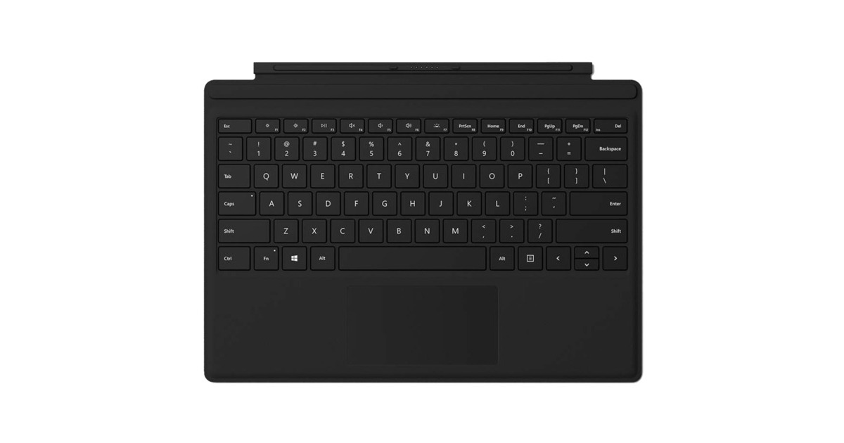 Microsoft Surface Pro Keyboard, toetsenbord Zwart, BE Lay-out