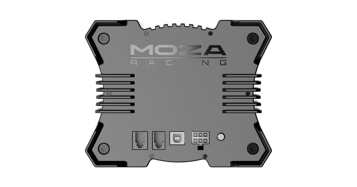 MOZA Racing R9 V2 stuurbasis Zwart