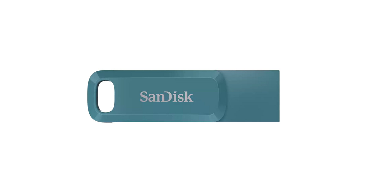 SanDisk Ultra Dual Drive Go USB Type-C™ - 512 GB usb-stick Blauwgroen