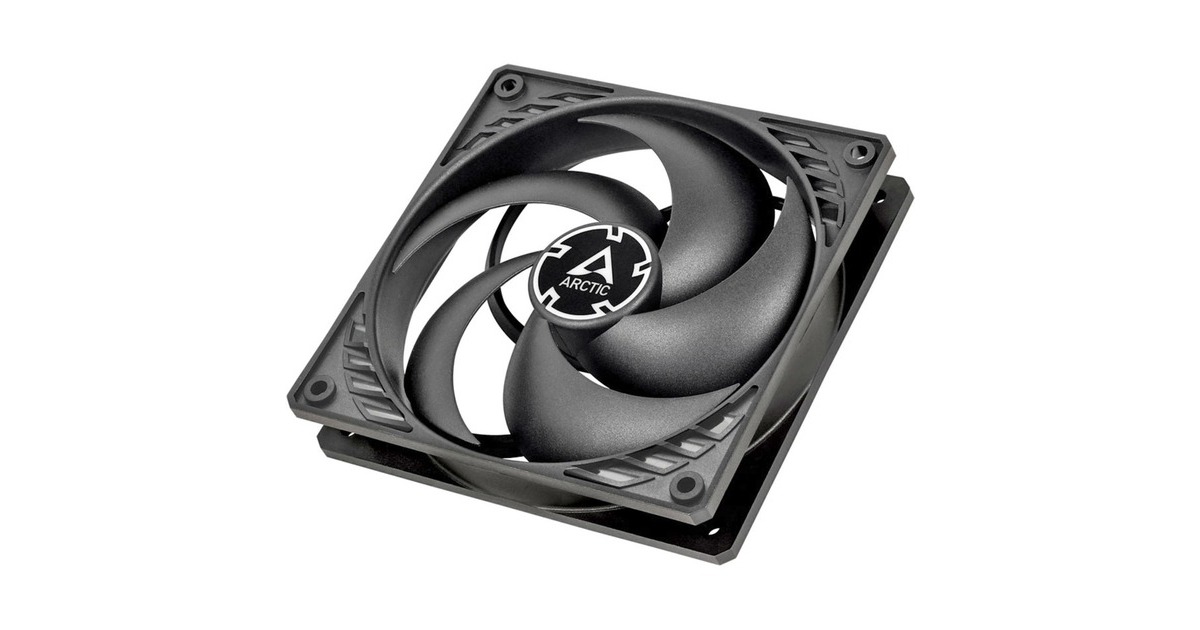 ARCTIC P12 case fans Zwart, 5 stuks, 120 x 120 x 25 mm