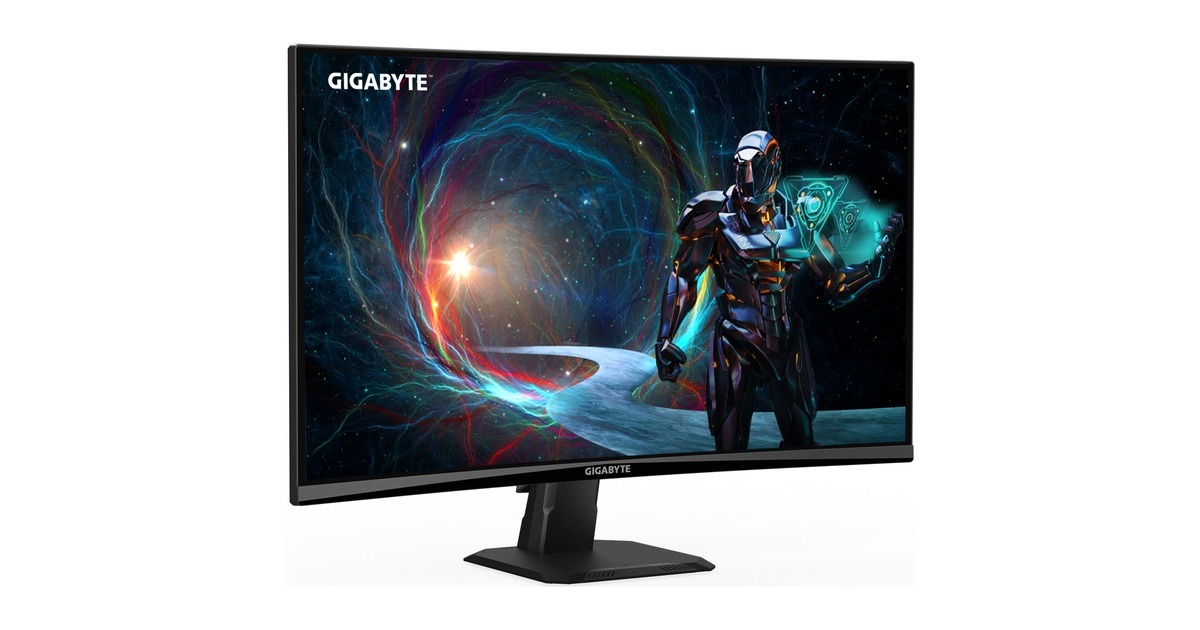 GIGABYTE GS27QCA 27" Curved gaming monitor Zwart, HDMI, DisplayPort, 180 Hz