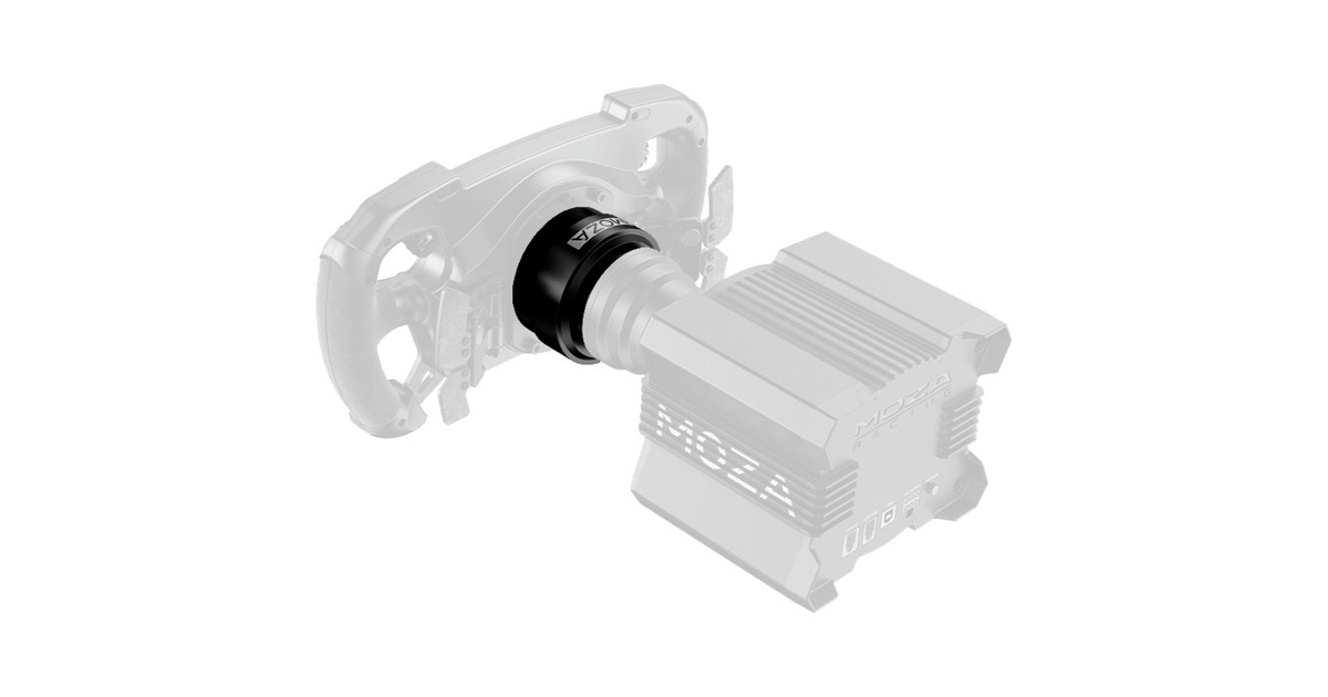 MOZA Racing Quick Release Adapter Zwart