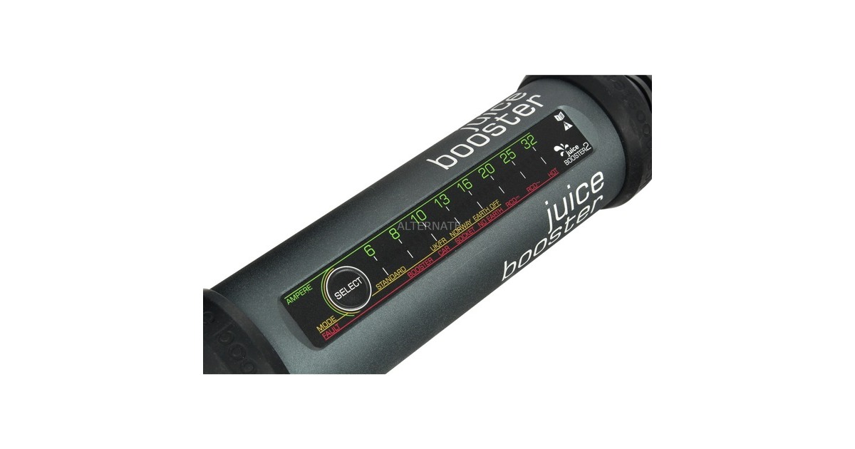 Juice Technology JUICE BOOSTER 2, incl. CEE16 / 230V, 1-fase laadpaal antraciet/zwart, 1,4 - 22 ...