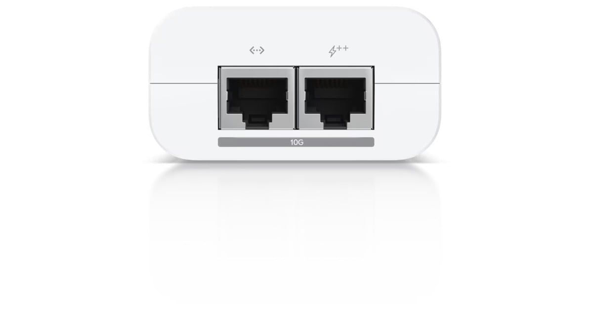 Ubiquiti UniFi 10G PoE++-injector (60W) poe-injector Wit