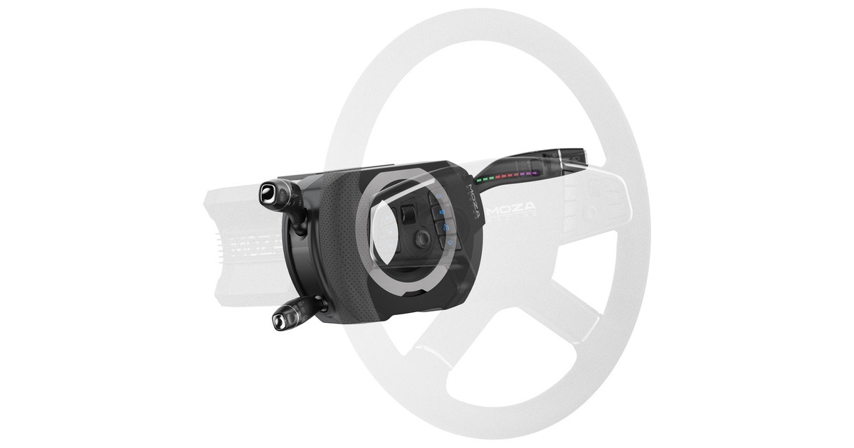 MOZA Racing Multi-function Stalks shifter Zwart