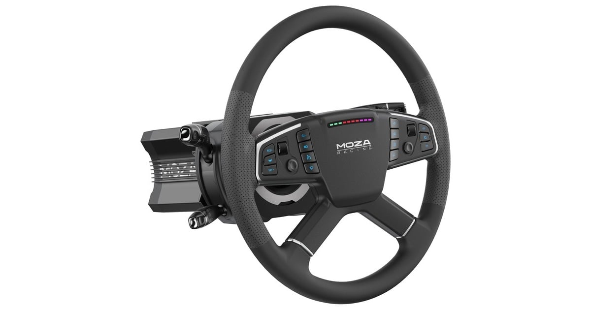 MOZA Racing Multi-function Stalks shifter Zwart