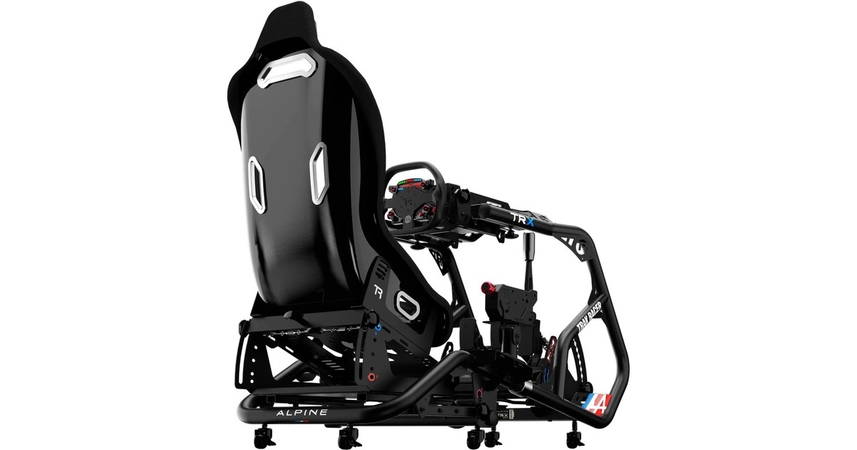 Trak Racer Caster Wheels wielen set Zwart, 6 stuks