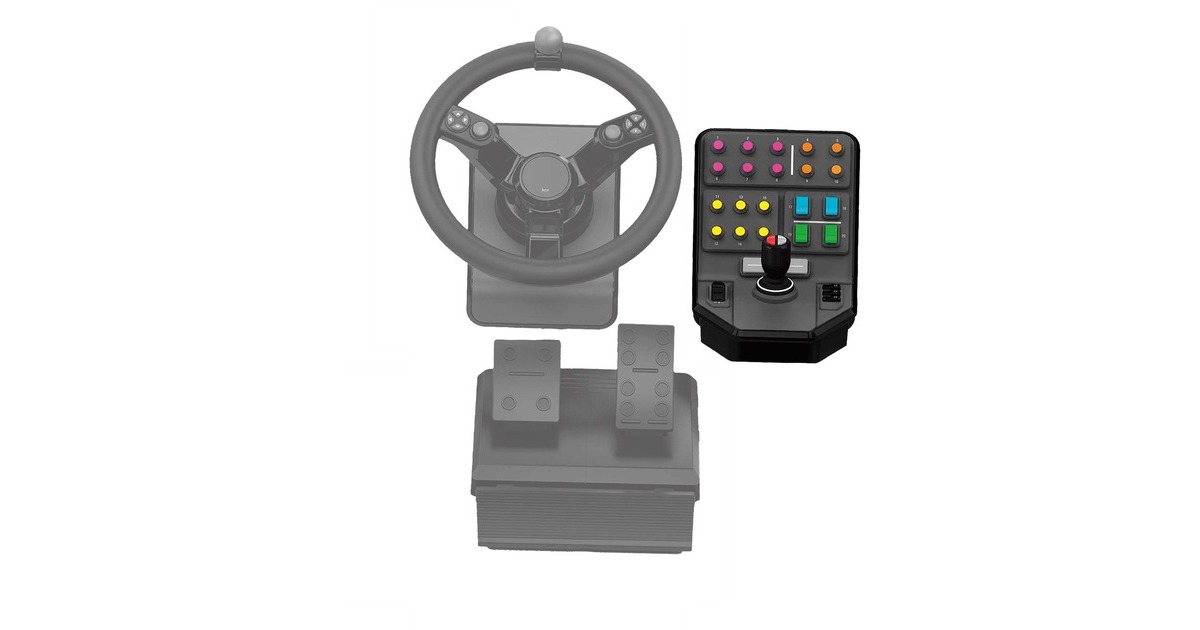 Logitech G Saitek Farming Simulator Side Panel instrumentenpaneel