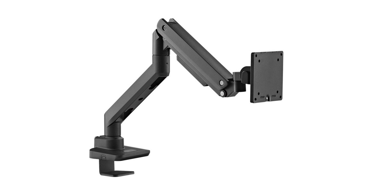 goobay Single Monitor Mount Gaming, 17 tot 49 inch monitorarm Zwart