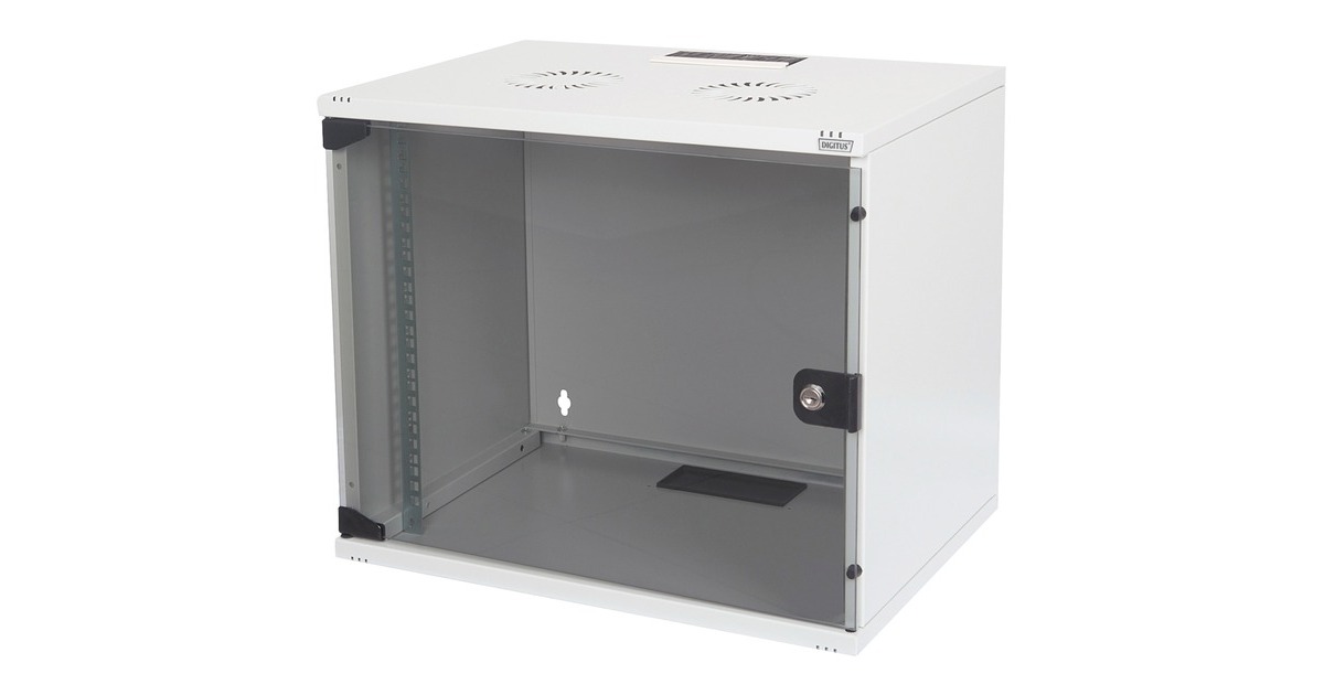 Digitus 19" SOHO Wandbehuizing 7U server rack Grijs, Ongemonteerd
