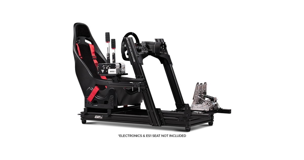 Next Level Racing GTElite racing simulator Zwart