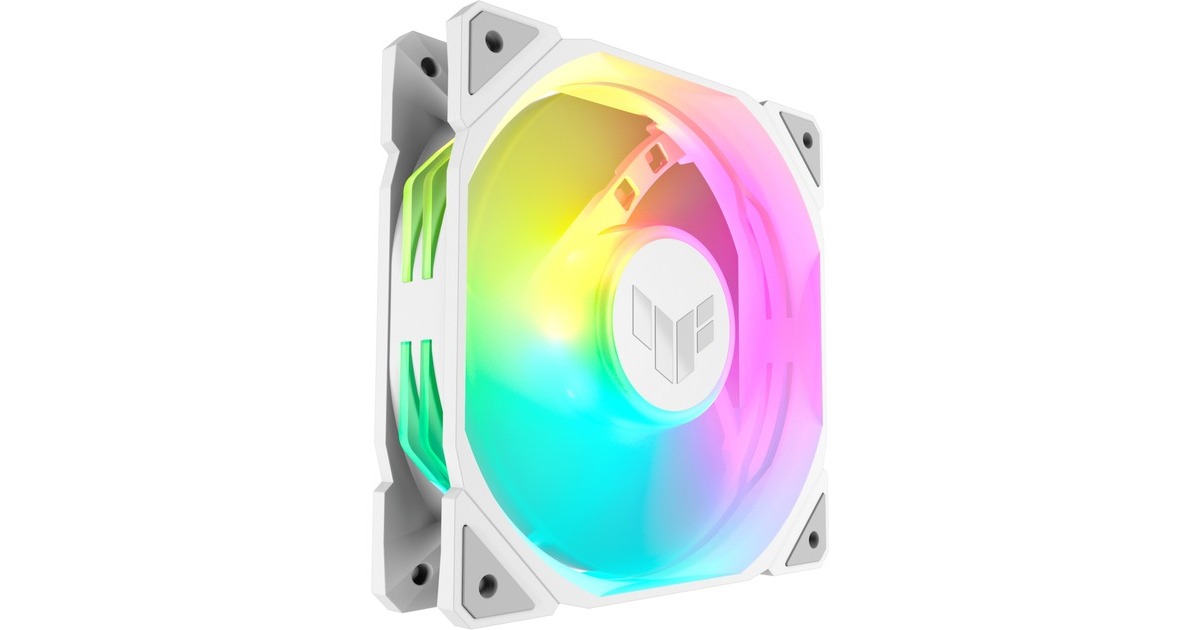 ASUS TUF Gaming TR120 ARGB Reverse fan case fan Wit/transparant