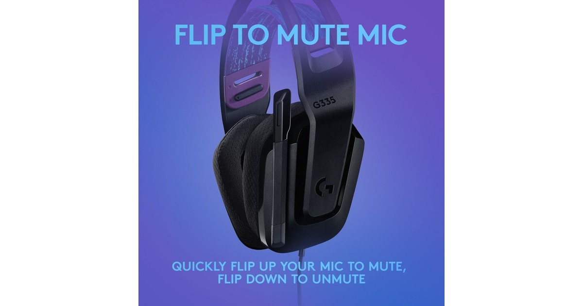 Logitech G G335 Wired over-ear gaming headset Zwart, Pc, PlayStation 4 ...