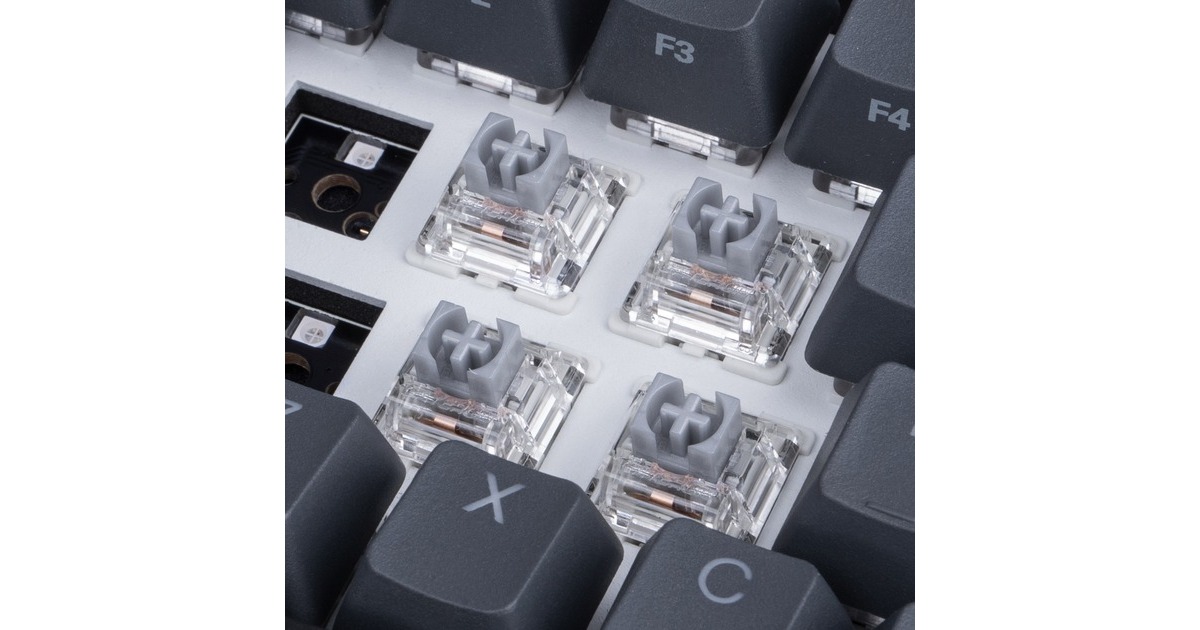 Sharkoon Gateron PRO 2.0 SILVER Switch-Set keyboard switches Zilver ...