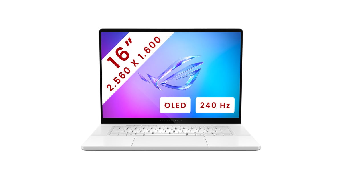 ASUS ROG Zephyrus G16 (GU605CR-QR111W) 16" gaming laptop Wit | Core ...