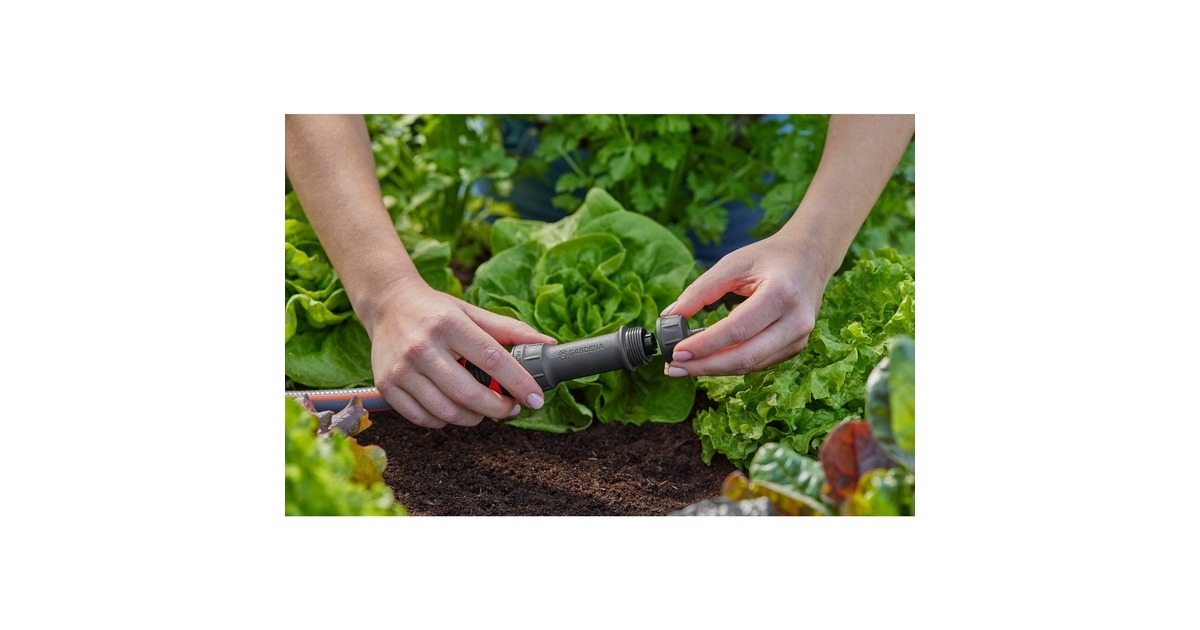 GARDENA Micro-Drip-System Hoofdapparaat 1000 druppelsysteem Zwart GARDENA Micro-Drip-System Hoofdapparaat 1000 druppelsysteem Zwart