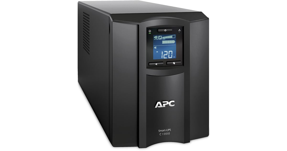 APC Smart-UPS C 1000VA LCD Smart connect ups Zwart