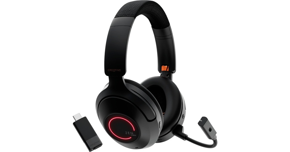 Creative Zen Hybrid Pro Classic over-ear gaming headset Zwart ...