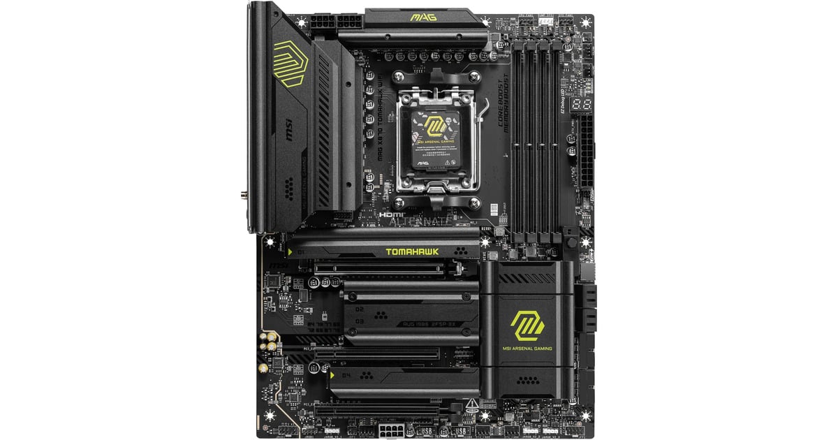 ALTERNATE Upgrade Kit MAG X870 TOMAHAWK WIFI + Ryzen 7 9800X3D + 64 GB ...