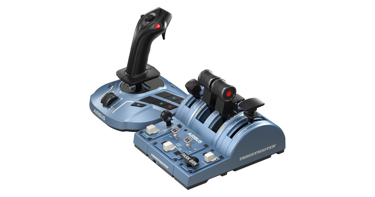 Thrustmaster TCA Captain Pack X Airbus Edition gaming set Zwart, Pc ...