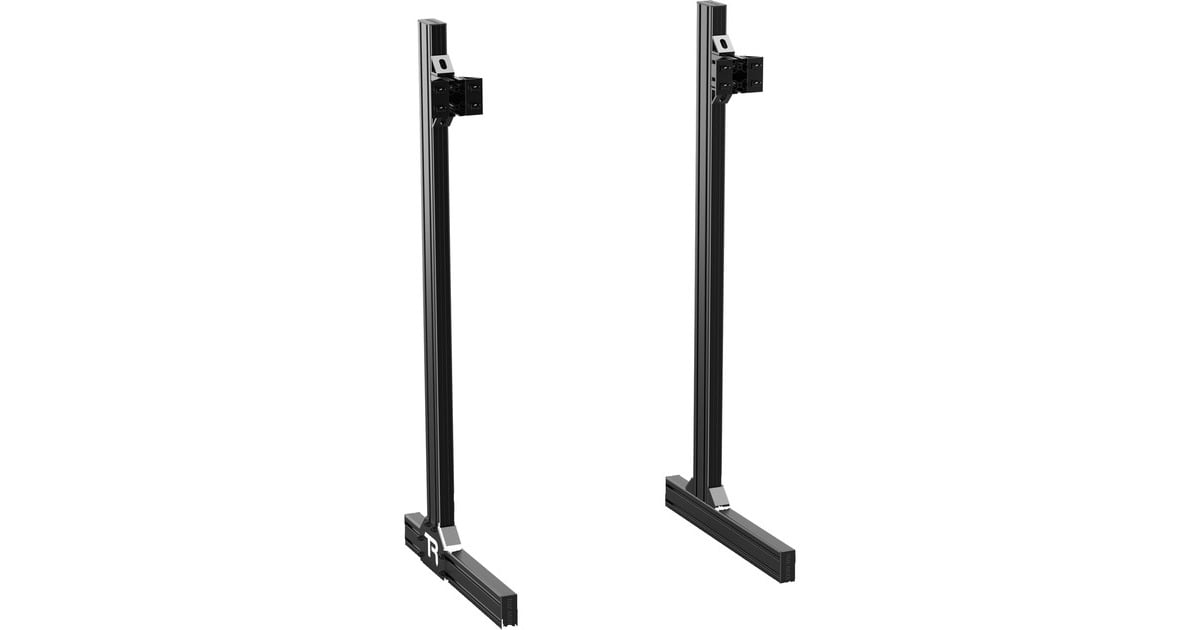 Trak Racer Poten voor TR8020 monitorstandaard Zwart, 2 stuks