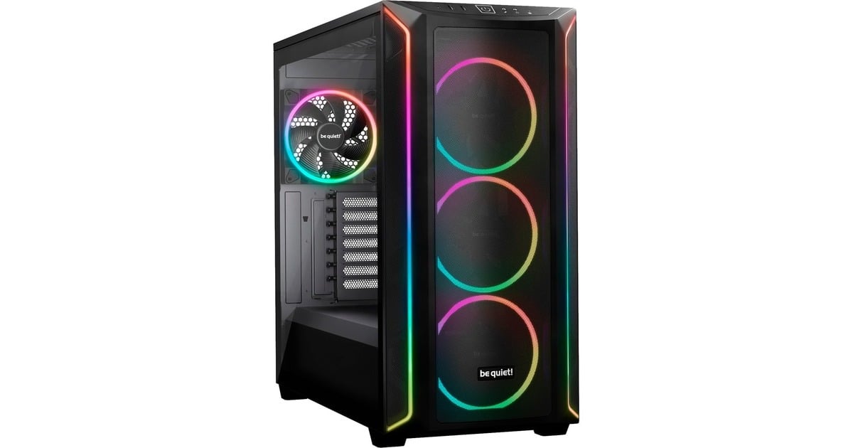 be quiet! SHADOW BASE 800 FX midi tower behuizing Zwart | 2x USB-A | 1x ...