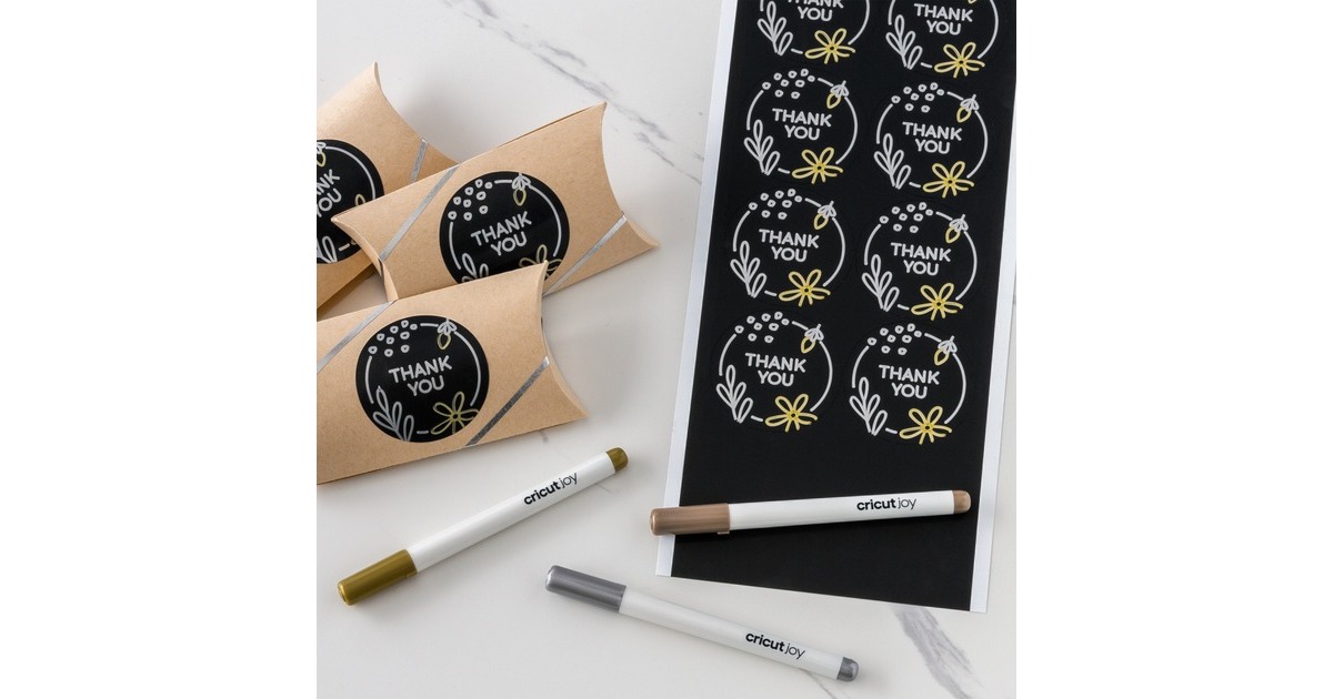 Cricut Joy Smart Label - Removable - Writable Black stickerfolie Zwart ...
