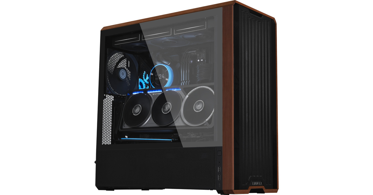 Lian Li Multi-Directional Vertical GPU Bracket Kit riser card Zwart