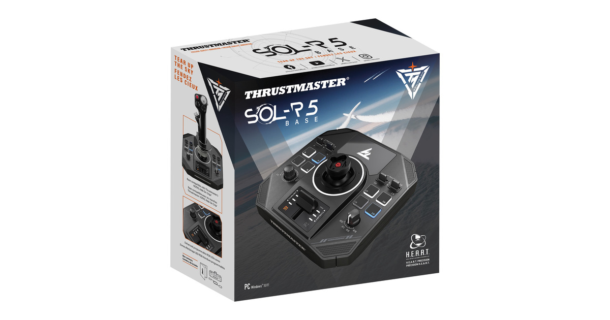 Thrustmaster Thrustmaster Sol-R 5 Base basis voor joystick Zwart