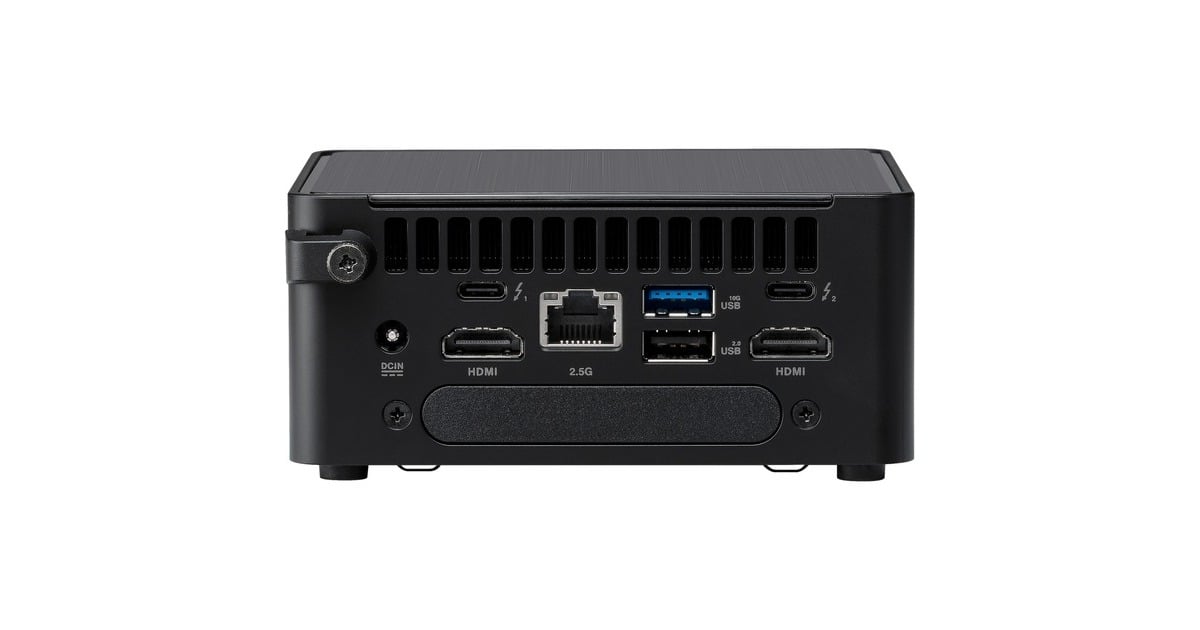 ASUS NUC 14 Pro Tall Kit RNUC14RVHU700002I barebone Zwart | Core Ultra ...